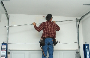 High Lift Garage Door Conversion